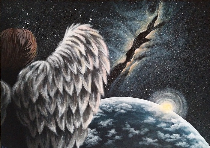 54 - Angel of the planet | Evangelina.arts